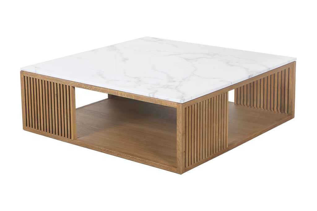 Amiri Coffee Table Oak Timber – Elegant Furnishing